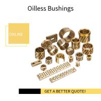 China Metallic Self Lubricating Bronze Slip Effects | Oilless impregnated graphite brass for sale