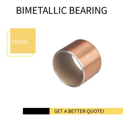 Cina Cespugli cilindrici metrici bronzei sopportanti bimetallici in vendita