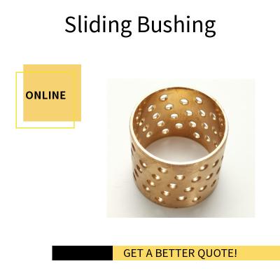 中国 薄い-囲まれた構造WB702は青銅色のブッシュ穴が付いているフランジを付けたようになる 販売のため