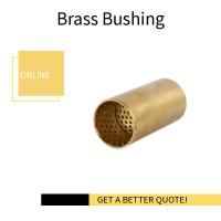China CuZn31Si Brass Wrapped Bushing 40*36*82mm for sale