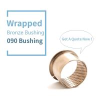 China CuSn8 Wrapped Bronze Bushing With Holes for sale