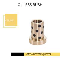 China Self Lubricating MPBZ Graphite Impregnated Brass Bearings for sale
