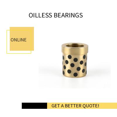 China Graphite Bronze Oilless Bearing 4535 for sale