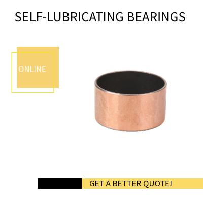 China Bimetal Polymer Composite Self Lubricating Plain Bearing for sale
