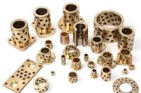 China Self Lubricated Bronze Embedded Graphite Bushing C86300 Alloy for sale