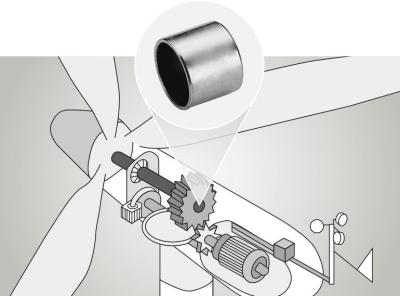 China Flanged Pump Bushing Dia 18mm Length 18mm Wall Thickness 1mm for sale