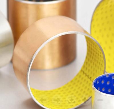 China Bronze Powder Composite Split Bushing Self Lubricating for sale