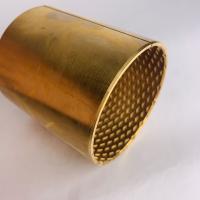 China CuSn8 CuSn6 Metric Flange Bronze Bushing Self lubricating for sale