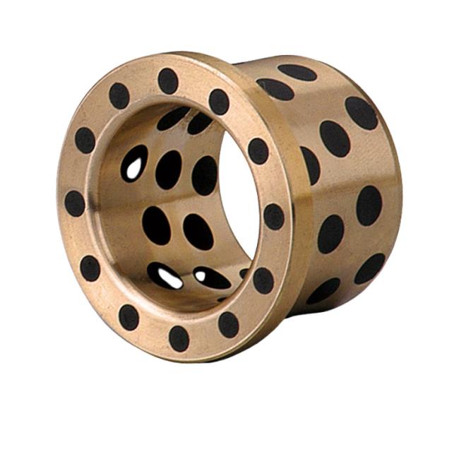 JFB SL2 Graphite Plugged Flanged Bronze Bushing