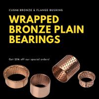 China Split Bushes Bronze Bushing By Size CuSn8 Material for sale