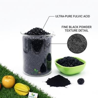 China Leonardite Derived Sodium Humate Powder Aquaculture Grade with Detoxifying Action and Highly Soluble for Thailand Shrimp Farming for sale