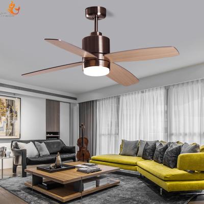 Cina 16W Modern LED Ceiling Fan Hunter 42 Ceiling Fan Flush Mount in vendita