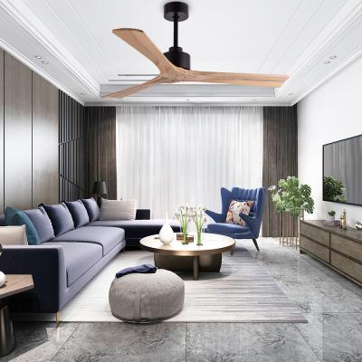 Cina Ventilatore da soffitto decorativo da 52 pollici con telecomando a 5 velocità in vendita