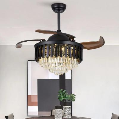 Cina Moderno ventilatore di soffitto intelligente di 42 pollici di alta qualità motore a corrente continua con luce in vendita