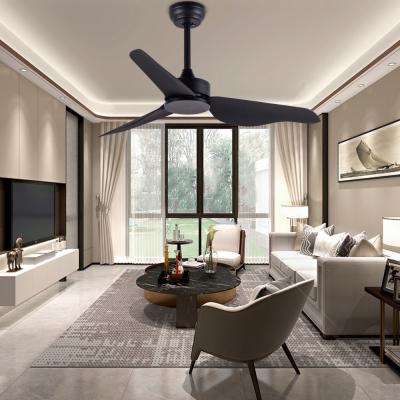 Cina Ventilatore di soffitto nero da 42 pollici decorato con basso rumore in vendita
