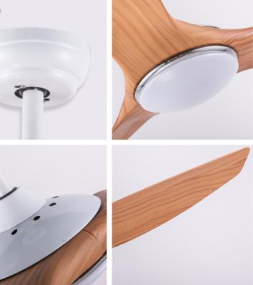 Cina 3 lame Hunter 52 Ventilatore di soffitto LED Moderno Ventilatore di soffitto basso rumore in vendita