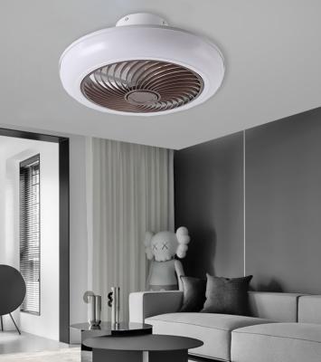 Cina Ventilatore di soffitto pieghevole a scarico con ventilatore di soffitto leggero moderno senza lame in vendita