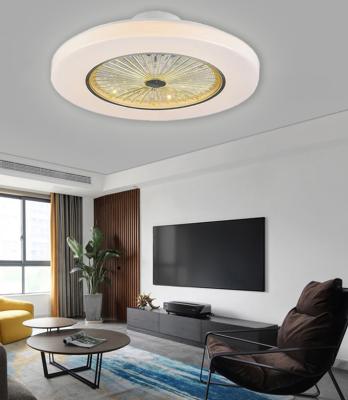 Cina Ventilatore di soffitto retrattile bianco senza lame con illuminazione in vendita