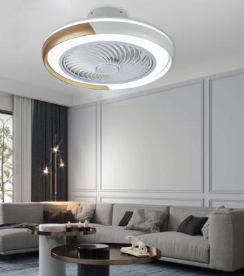 Cina Ventilatore a soffitto senza lama con lampadario leggero per camera da letto in vendita