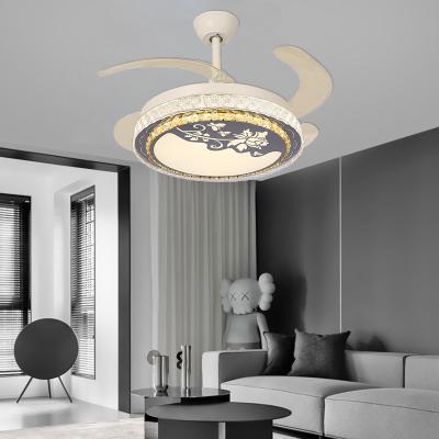 Cina Ventilatore di soffitto pieghevole Smart 42 con lame leggere ABS Ventilatore di lame pieghevoli in vendita