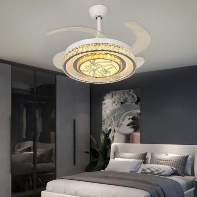 Cina Ventilatore di soffitto pieghevole con luce 42In in vendita