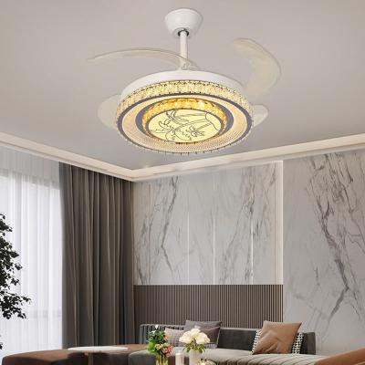Cina Ventilatore di soffitto pieghevole con luce 42In in vendita