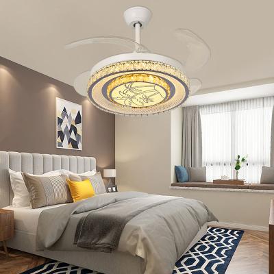 Cina Ventilatore di soffitto pieghevole con luce 42In in vendita