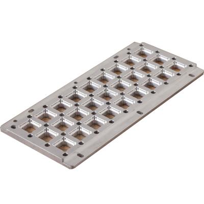 Cina Parti di fresatura CNC OEM Piastra di alluminio di precisione per l'industria elettronica in vendita