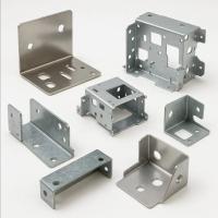 China Custom Sheet Metal Brackets for Architecture - 0.1mm Precision Laser Cutting with 60-80μm Powder Coating Options for sale