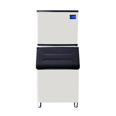 China Commercial Cube Ice Machine with Full Touch Operation LCD Display Designed for Fast Ice Production Equip with Large Capacity Ice Storage Bin for sale