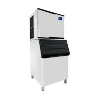 China Split Commercial Cube Ice Maker Big Capacity Modular Type Commercial Cube Ice Machine with Ice Bin for sale