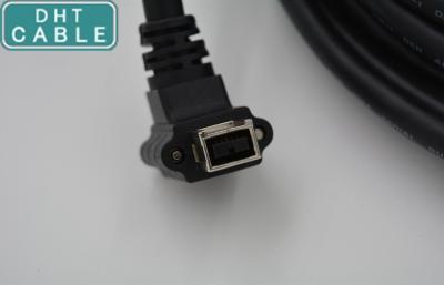 Cina Il cavo ad angolo retto 1394 di IEEE Firewire 4,5 misura 14,76 con un contatore fts per il computer, macchina fotografica della visione di sicurezza in vendita