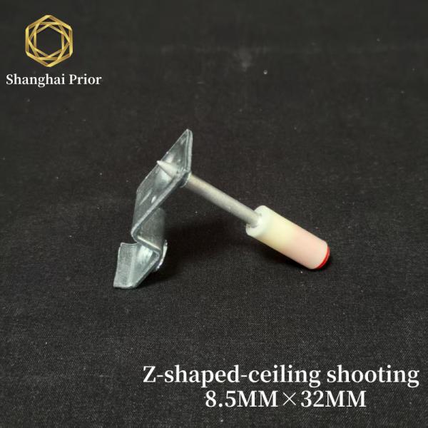 Quality Z-Shaped Shooting Nails for Single-Shot Installation Compact and Lightweight with No Scaffolding Required for sale
