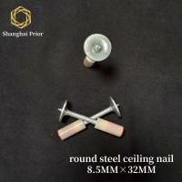 Quality RoHS Lightweight Shooting Nails For Ceiling Boards Fastening 2.5inch for sale