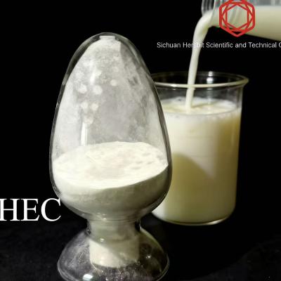 China Thickens And Stabilizes, Smooth Texture, And Prevents Separation HEC for sale