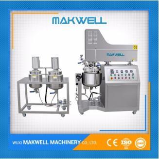 China semi-auto face cream homogeneous mixer for sale