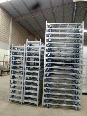 China trole holandês da planta da altura da largura 1.9m de 1.02m nas rodas para o potenciômetro de flor à venda