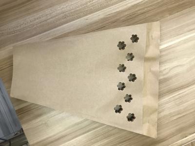 Cina Il fiore di carta stampato radura collega i sacchi di carta con un manicotto amichevoli di ECO in vendita