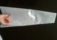 China Horticultural Packaging Material Clear Printed BOPP CPP PE Hotneedle Flower Sleeves for sale