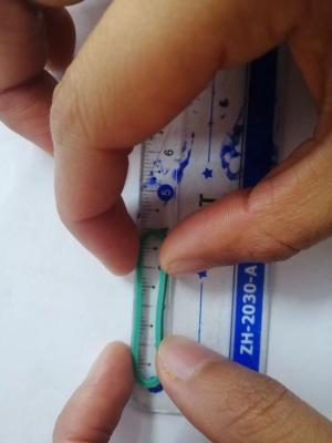 Cina Avvolgendo gli elastici gialli, piccoli elastici di dimensione 16 elastici in vendita