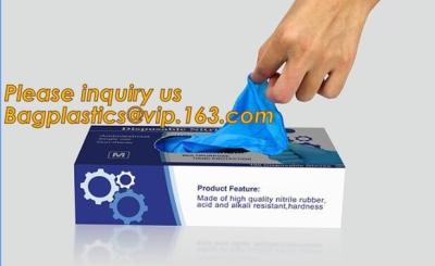 China Factory wholesale price nitrile disposable gloves for medical examination use,OEM non-sterilization powder free disposab for sale