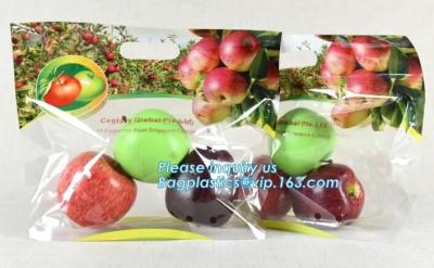China eco-friendly slider ziplock fruit bag with air holes for grape packaging bag, slider ziplock storage frozen bag with OEM for sale