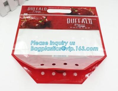 China printed slider zipper grape packing bag, CPP plastic stand up pouch slider zip lock protection fruit bag for grape, slid for sale