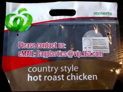 China Woolworths, Shoprite BAGS, TAKE AWAY Bag, Rotisserie Chicken Bags, Hot roast Chicken bags for sale