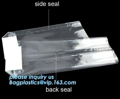 China Cellophane Block Base Standing Bags Square Bottom PP food packaging,biodegradable custom printing self adhesive opp pp b for sale