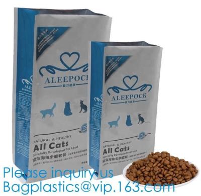 China Flat Bottom Zipper Stand Up Aluminum Foil Custom Zip Lock With Logo Snack Packaging Bags,Flat Bottom With Ziplock Zipper for sale