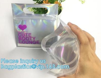 China mylar zipper bags Three side seal bags bags with clear front Spout pouches Plastic bag Paper products Pill packages for sale