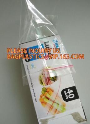 China Customize Resealable Plastic Clear Poly Ziplock Baggies custom zip lock bag, LDPE HDPE CPE PPE PVC Plastic Slider Zipper for sale
