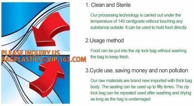 China resealable custom food package freezer double track ziplock bag, big zippers transparent bag double track zipper with te for sale