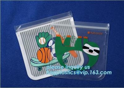 China Fresh Fridge Food Preservation Bag, Reusable Silicone Food Storage Bags With Ziplock, reusable Keeping Fresh Silicone Fo for sale